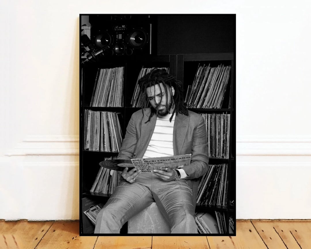 J Cole Music Wall Art Canvas Painting Poster, Bathroom Wall Decor,no ...