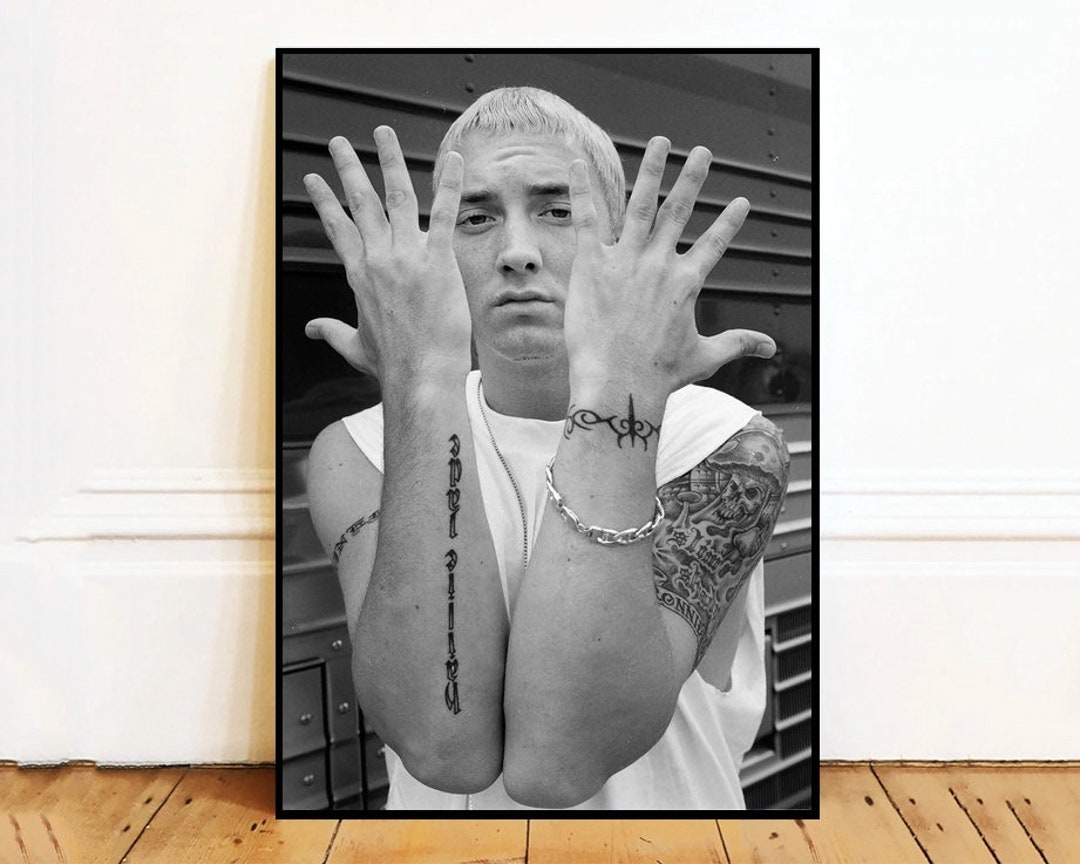 Eminem,wall Art Canvas Painting , Bathroom Wall Decor,no Frame - Etsy
