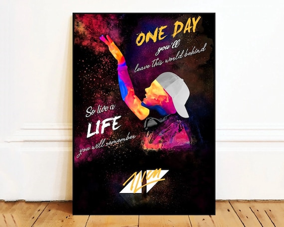 Avicii Music Wall Art Canvas Painting Poster Bathroom Wall - Etsy