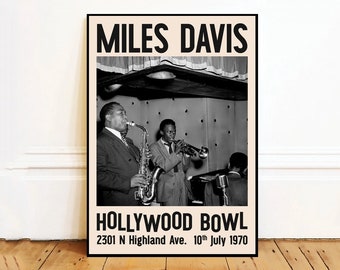 Miles Davis Poster - Etsy