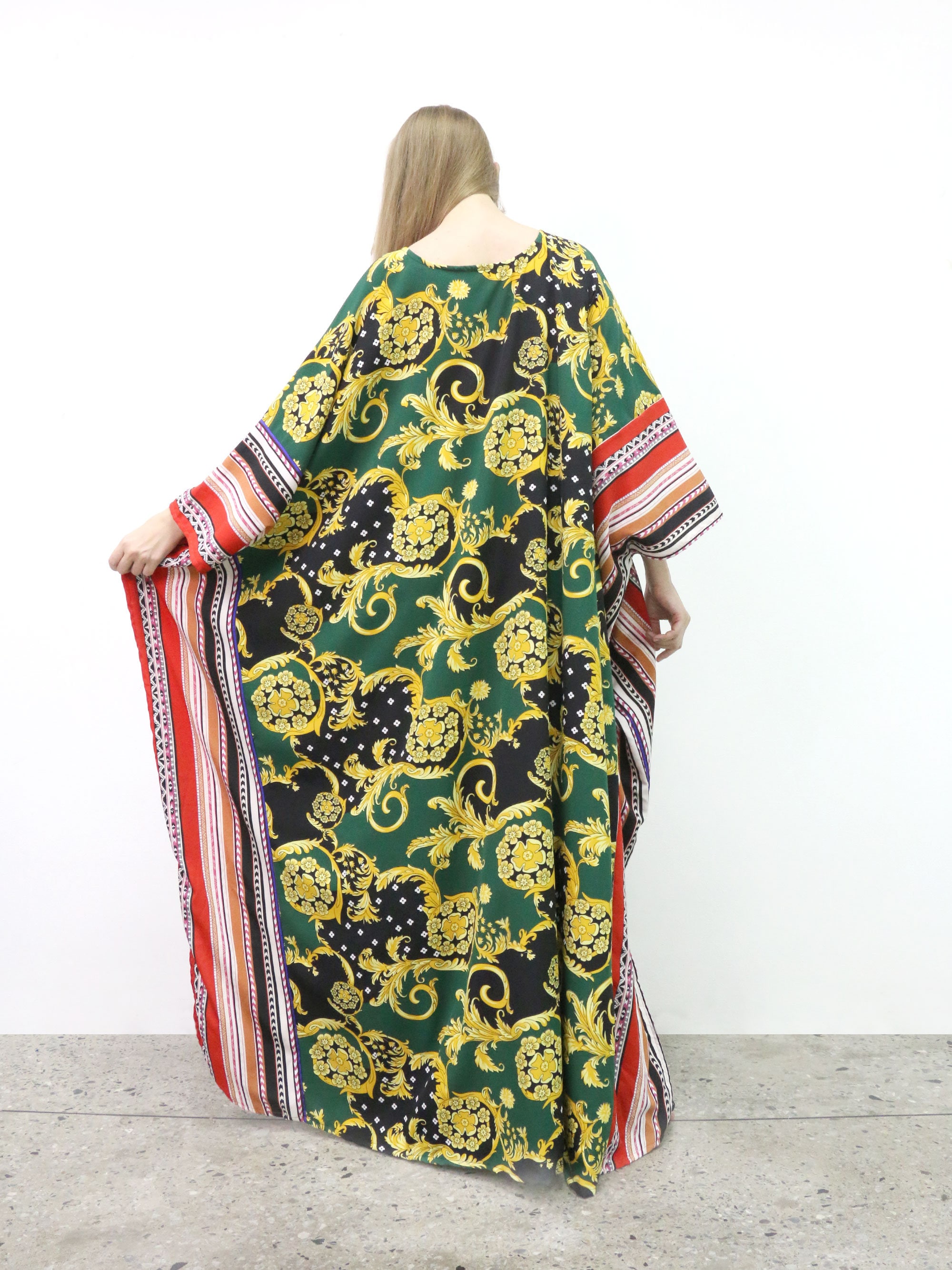 Royal Kaftan Robe Persian Kaftan Cotton Caftan Dress Kaftan | Etsy UK