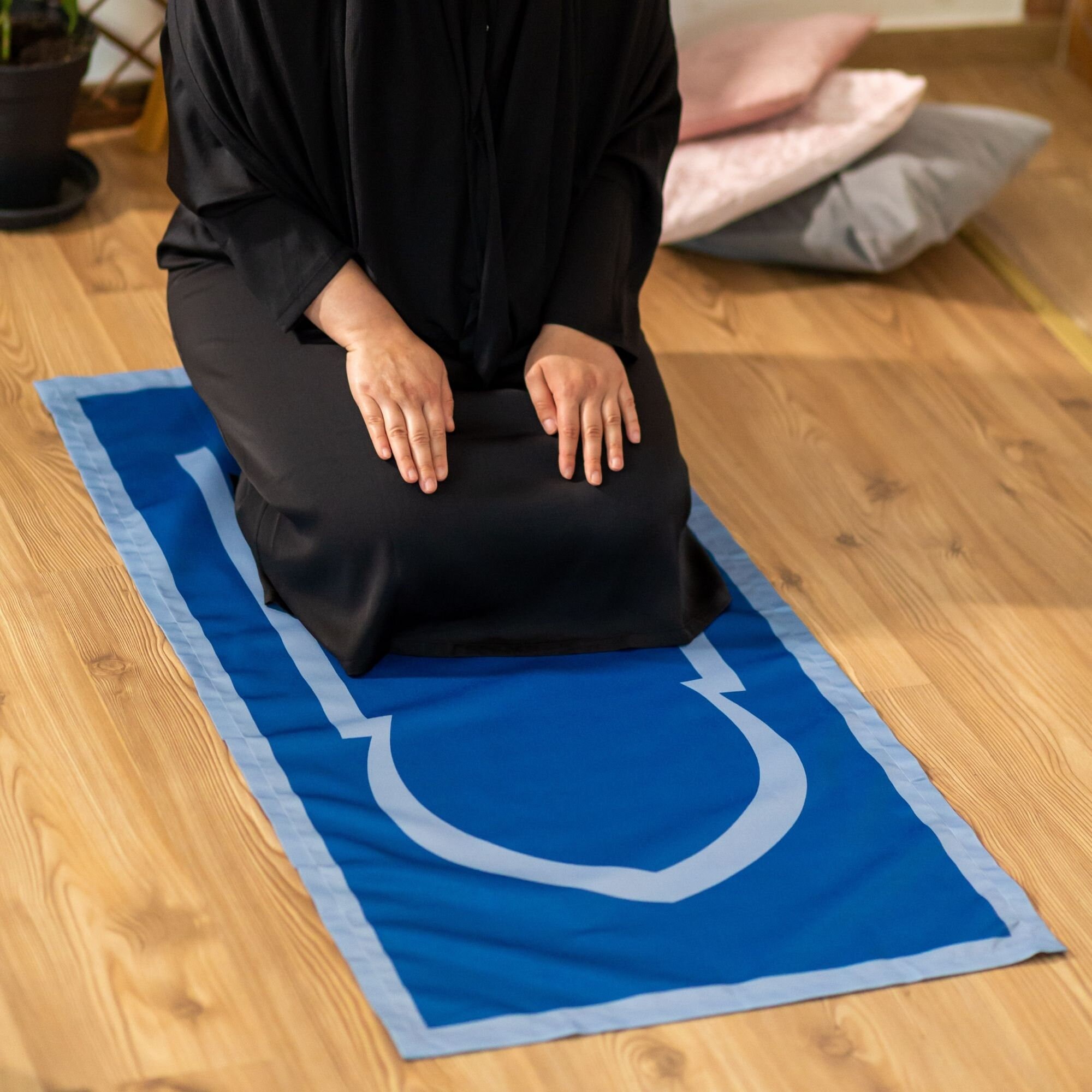 BAHĀ Portable Prayer Mat Travel Prayer Mat, Foldable Prayer Mat for ...