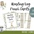 Reading Log Punch Cards Nature Inspired Homeschool Roadschool ...