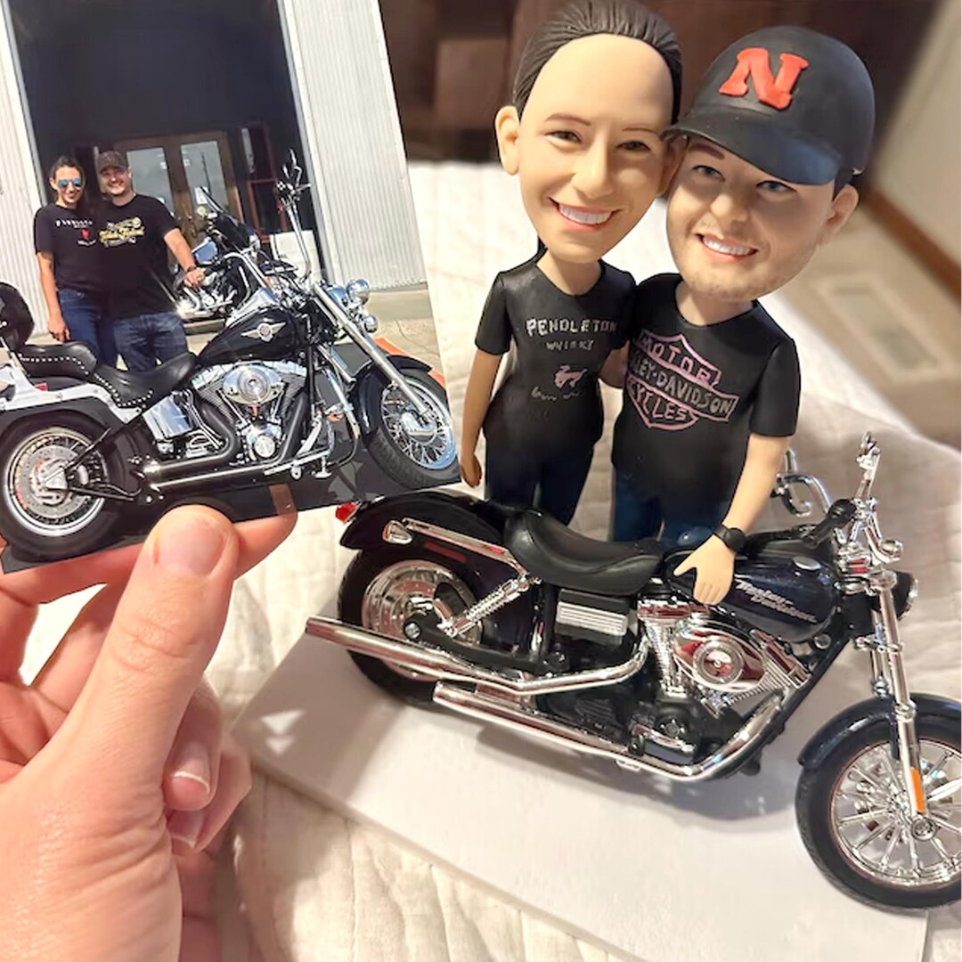 Custom Bobbleheads, Custom Motorcycle Bobbleheads,custom Racing ...