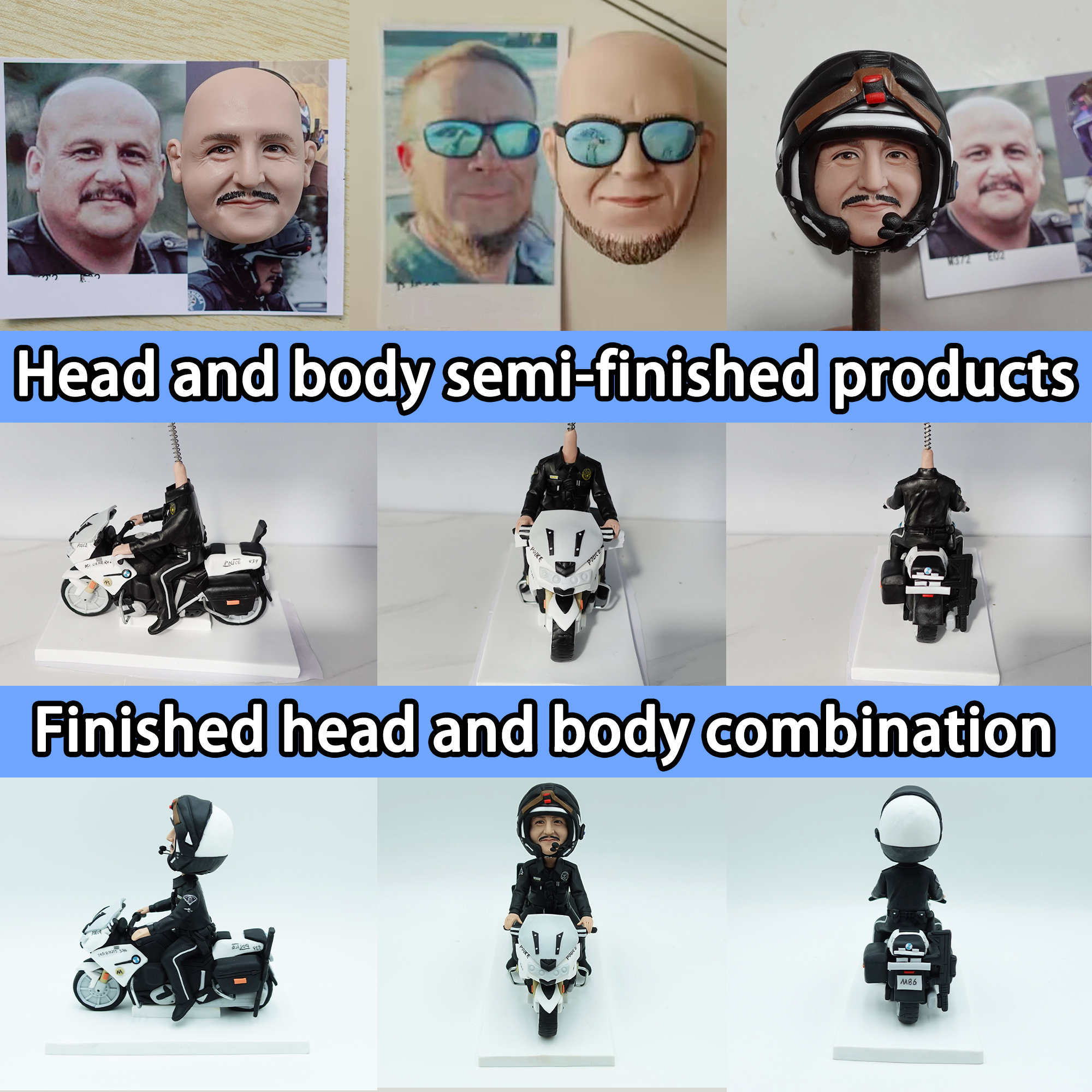 Custom Bobbleheads , Custom Bobblehead Driving Tractors ,personalized ...