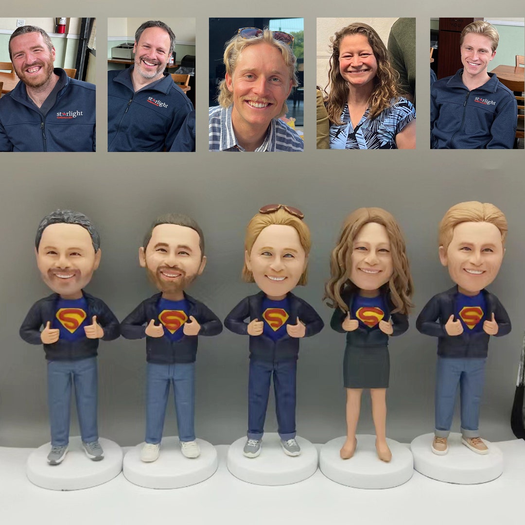 Personalized Custom Bobbleheads, Custom Company Employee Bobblehead ...