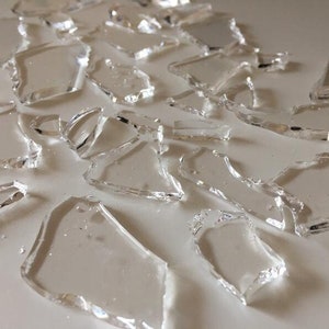Clear Silicone Glass Shards Siliglass for Film Movie Props, Halloween ...