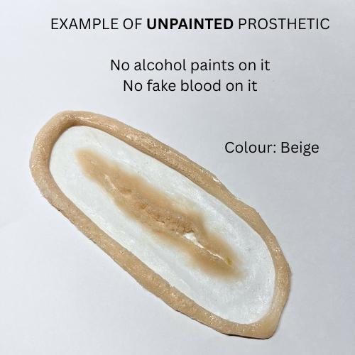 Wound Lacerations Silicone Prosthetic - Special Effects Makeup Wound ...