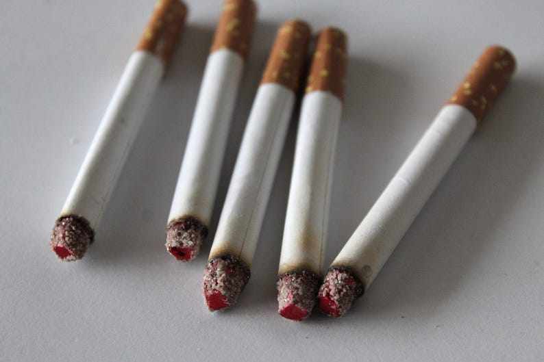 Fake Cigarette Props for Film TV Halloween Special Effects Makeup Cigar ...