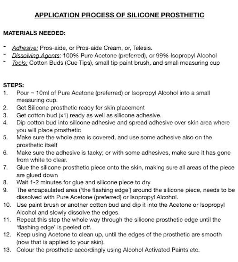 Deep Laceration Wound Silicone Prosthetic - Fake SFX Makeup Injury ...