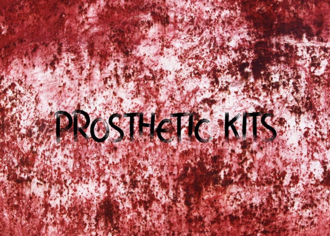Silicone Prosthetic Kit for Special Effects Makeup SFX for Film TV ...