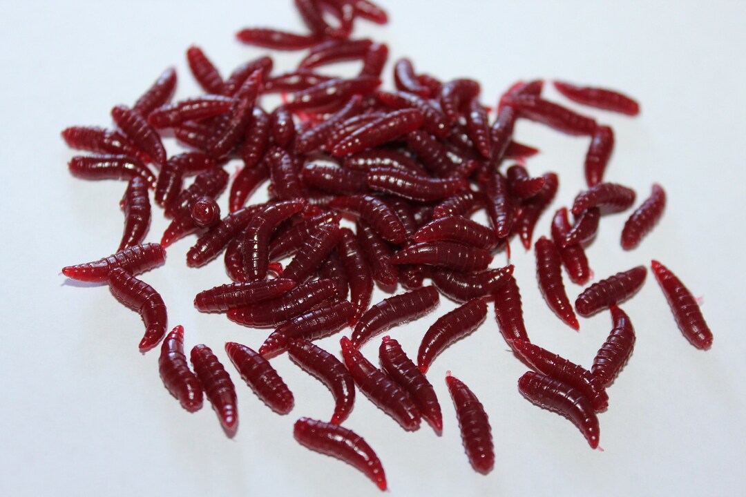 Mini Brown/red Worm Grub Props for Film, TV, Halloween, Zombie Costume ...