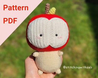 Crochet Apple - Etsy