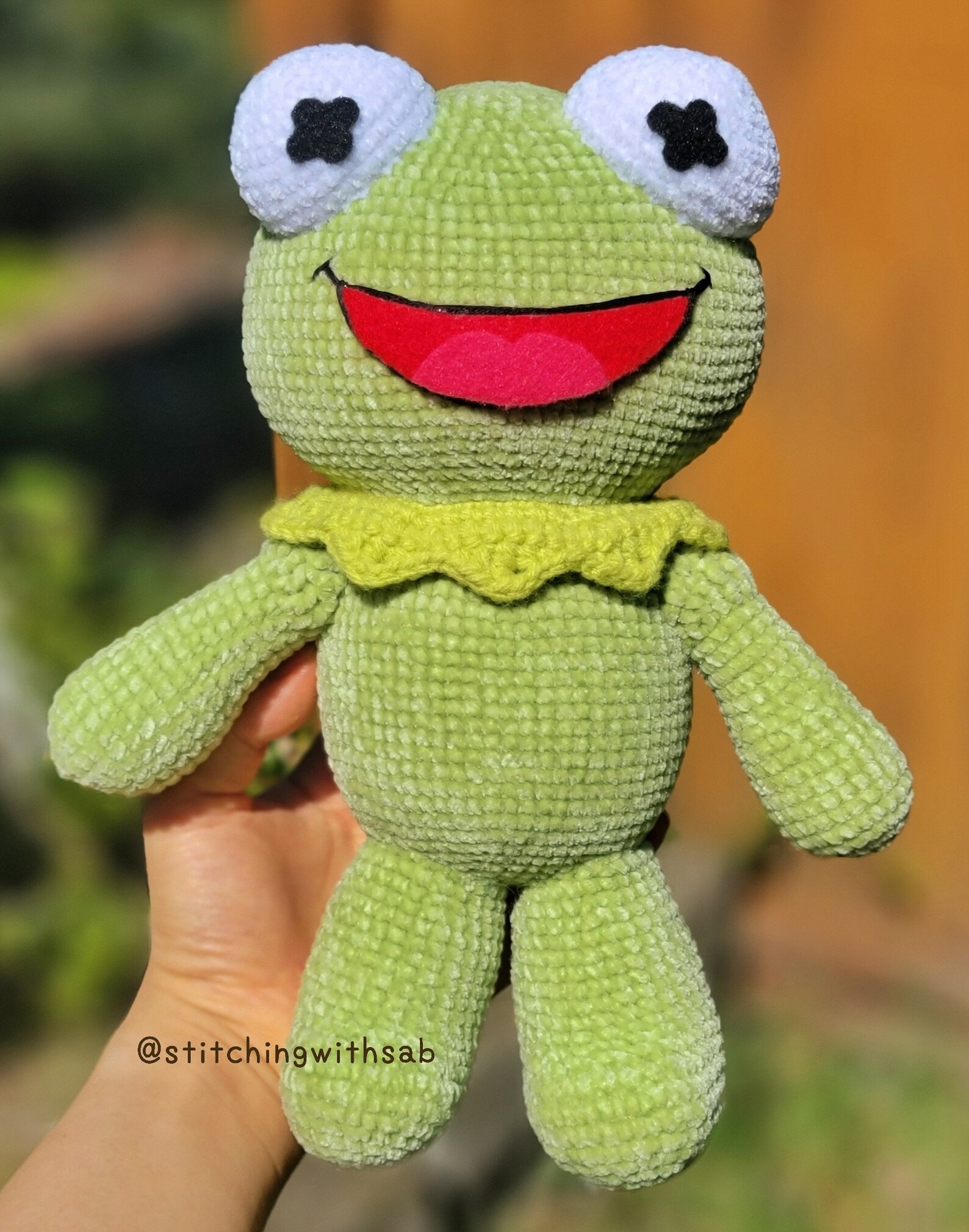DOWNLOAD PDF FILE Chubby Kermit the Frog Crochet Pattern | Etsy