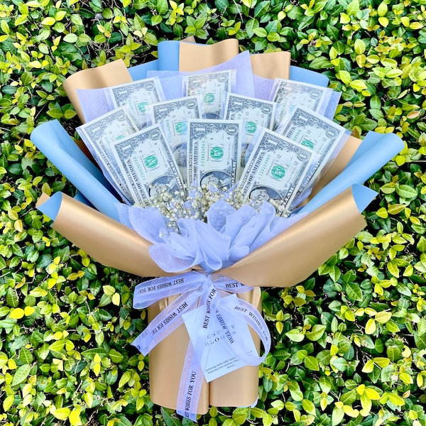 Money Flower Bouquet - Etsy