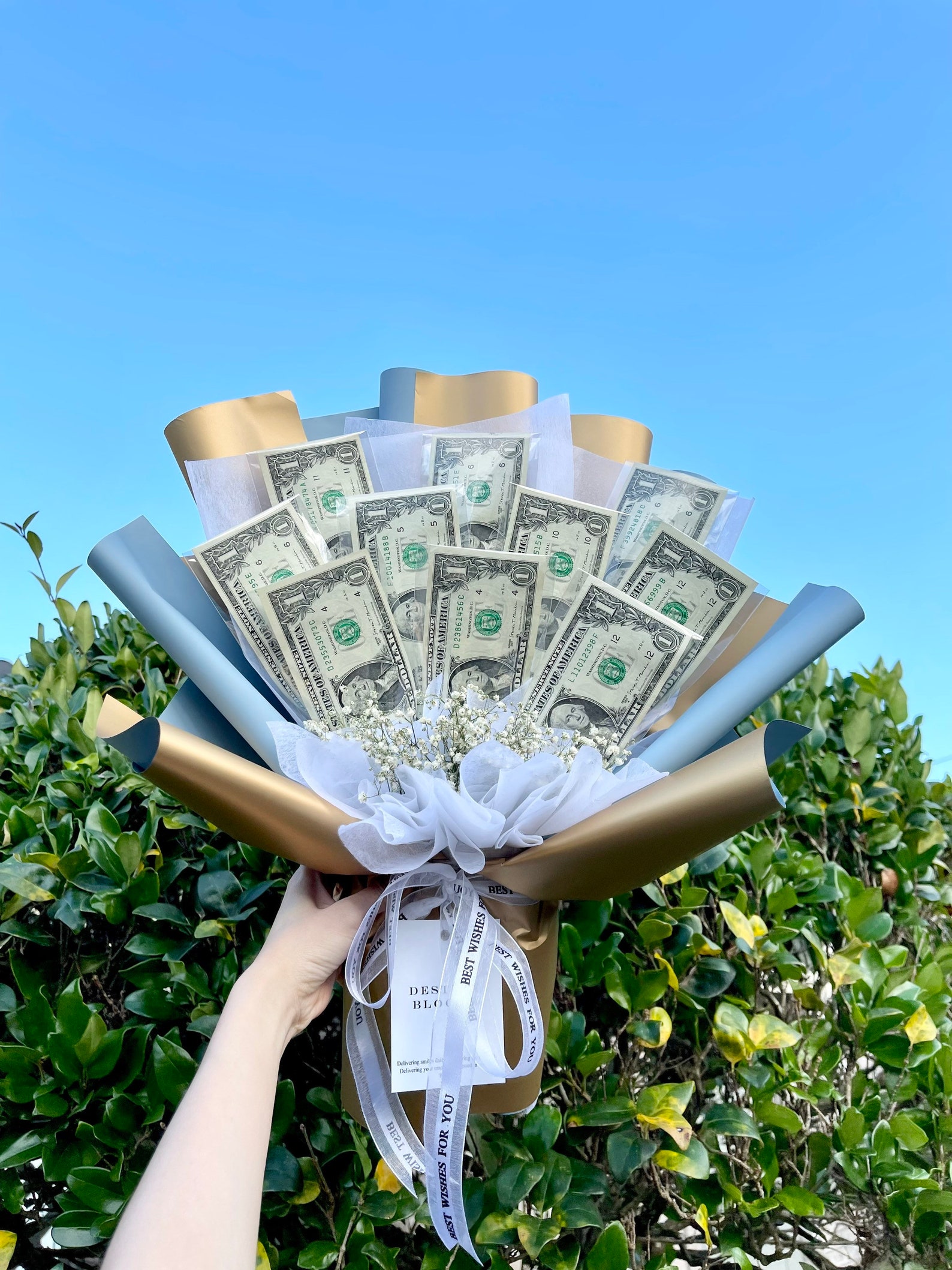 Money Bouquet Graduation Gift or Birthday Gift no Money Included - Etsy