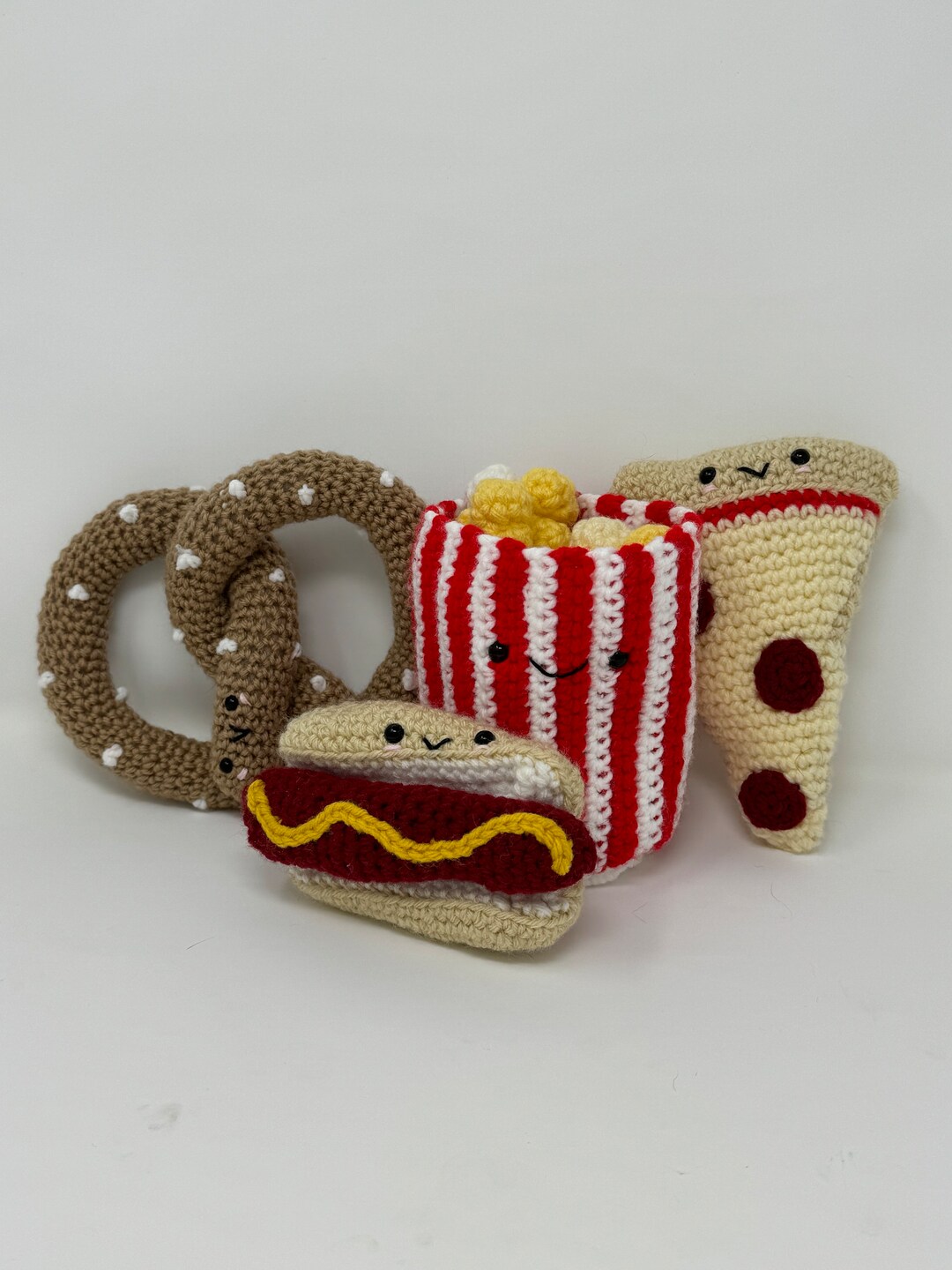 Carnival Food Plush Set - Etsy