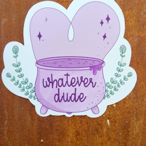 Halloween Witches Cauldron Sticker Magic Sticker Halloween - Etsy