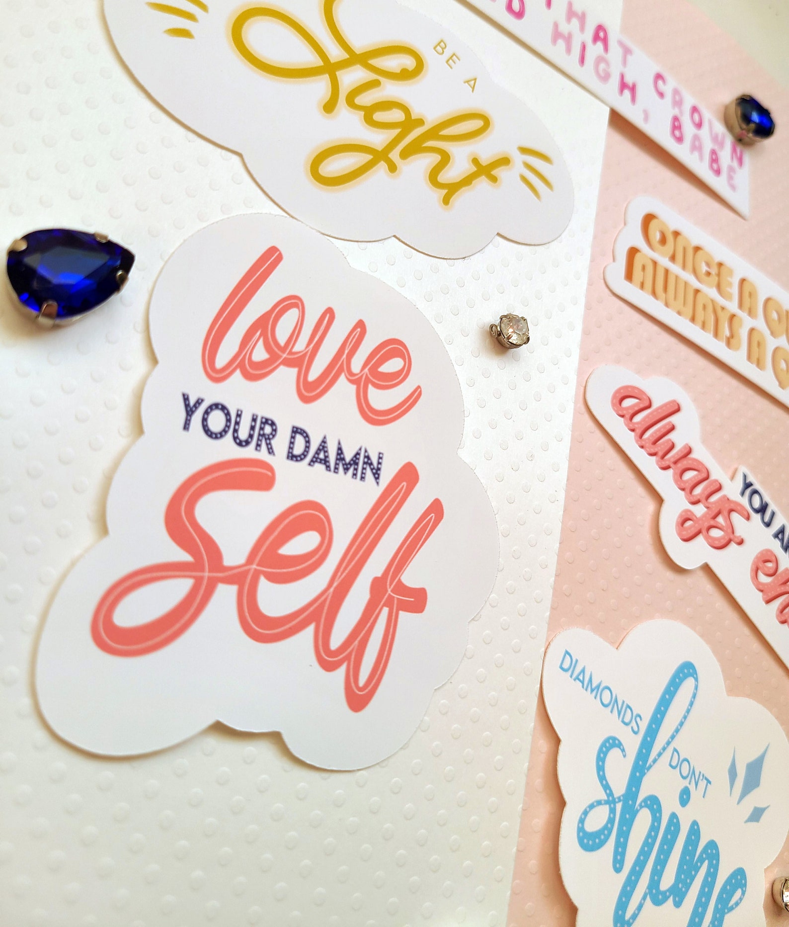 Motivation Sticker Pack Positive Stickers Motivational | Etsy