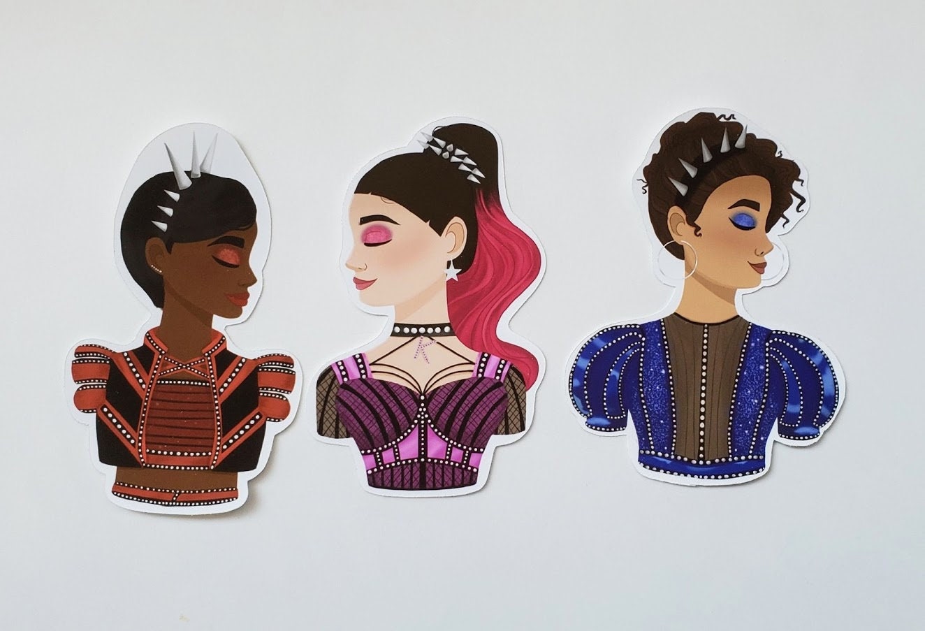 Six the Musical Sticker Pack - Etsy