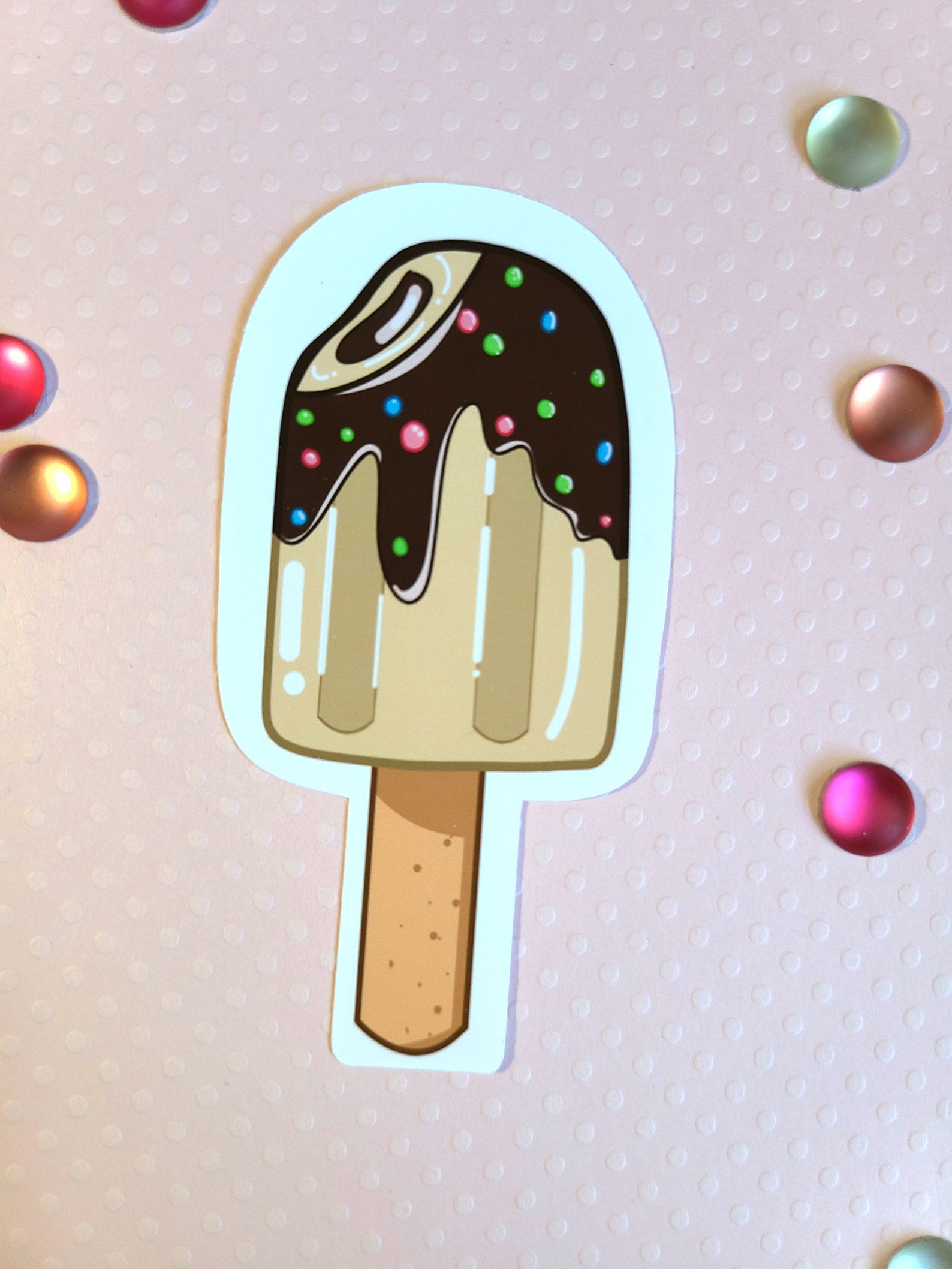 Cute Popsicle Stickers Kawaii Popsicle Stickers Fruit | Etsy