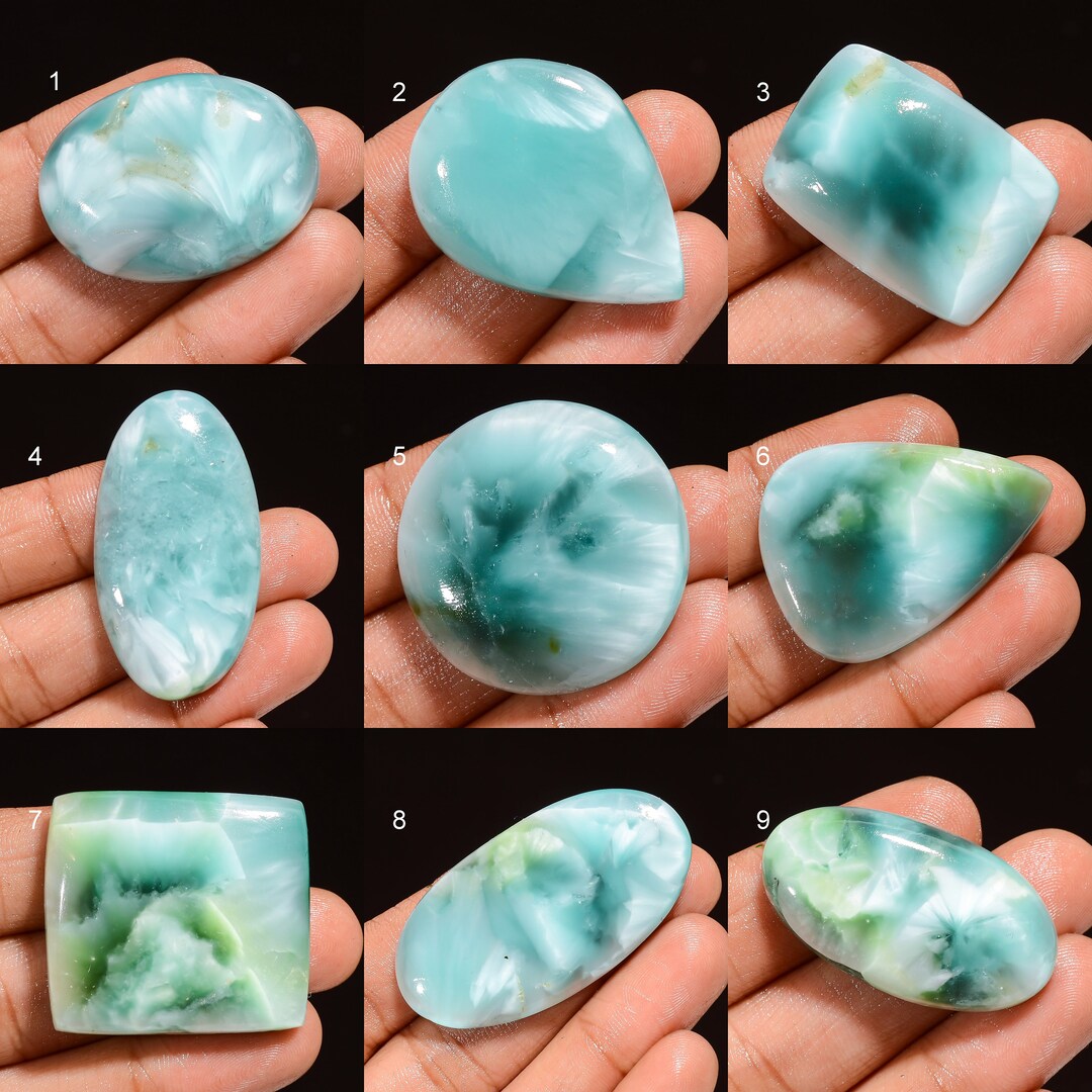 Hemimorphite Cabochon Hemimorphite Stone Hemimorphite Gemstone - Etsy