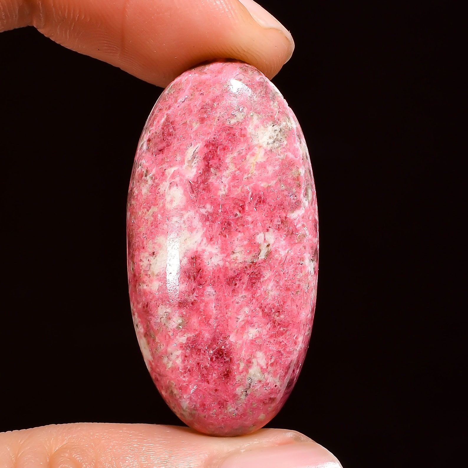 100% Natural Pink Thulite Cabochon Wholesale Gemstone Mix | Etsy