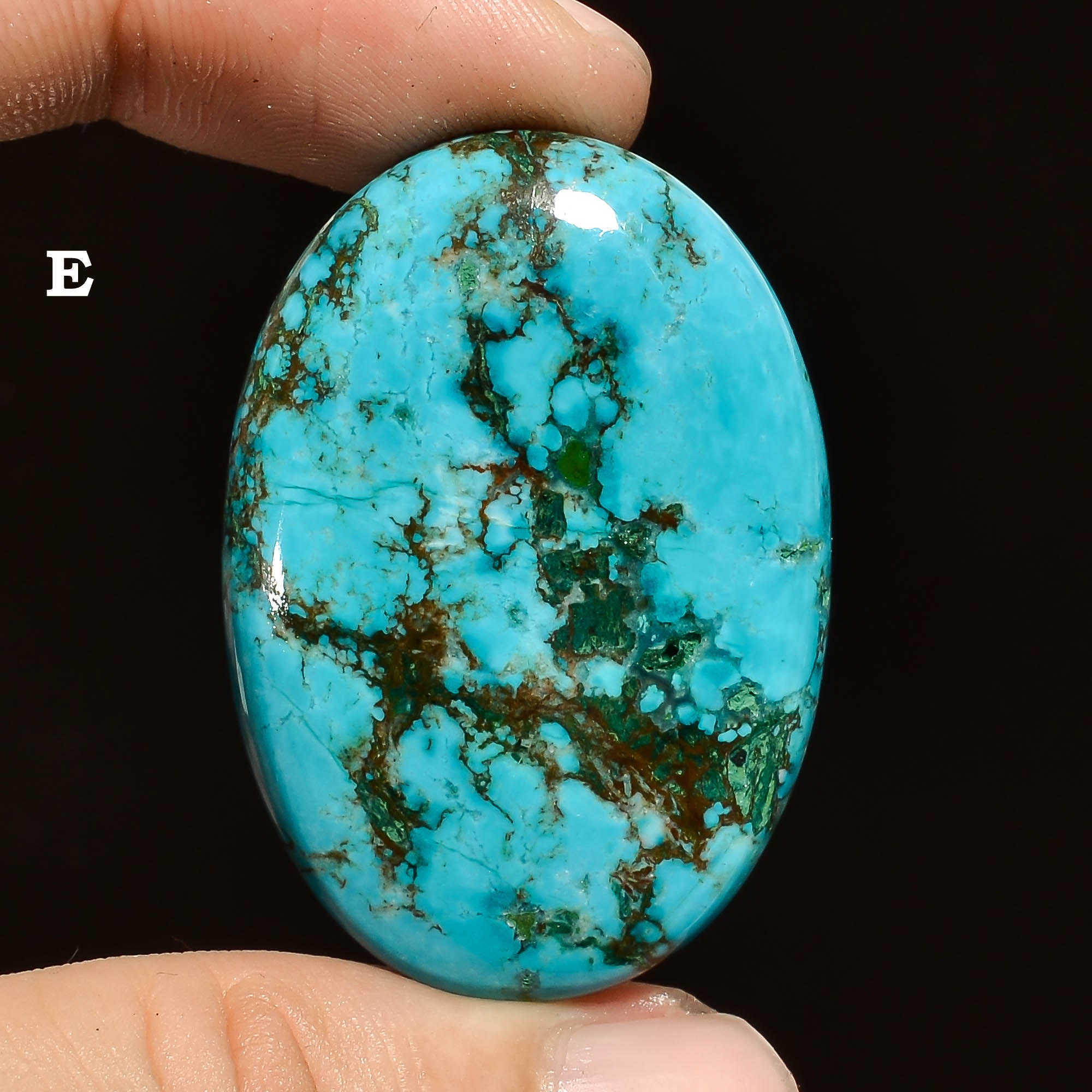 Beautiful Tibetan Turquoise Cabochon Loose Gemstone Natural | Etsy