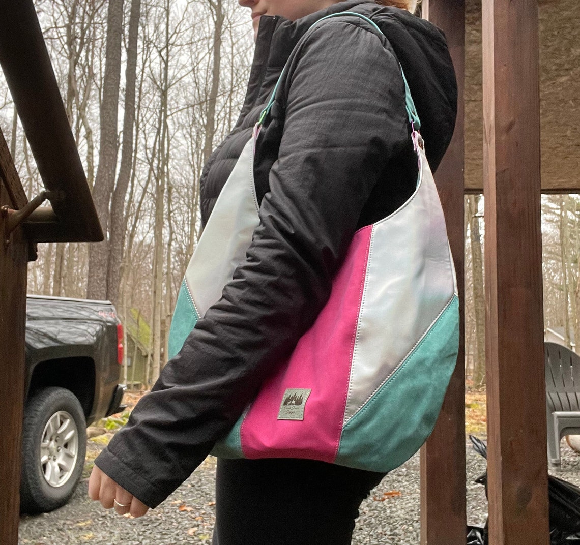 Colorful Patch Hobo Bag - Etsy