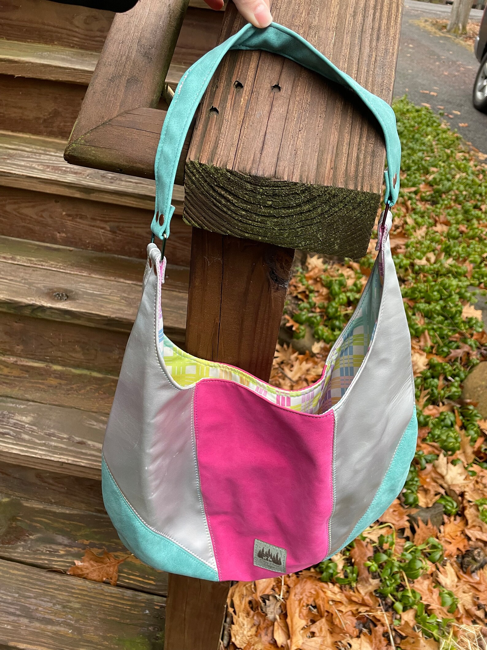 Colorful Patch Hobo Bag - Etsy