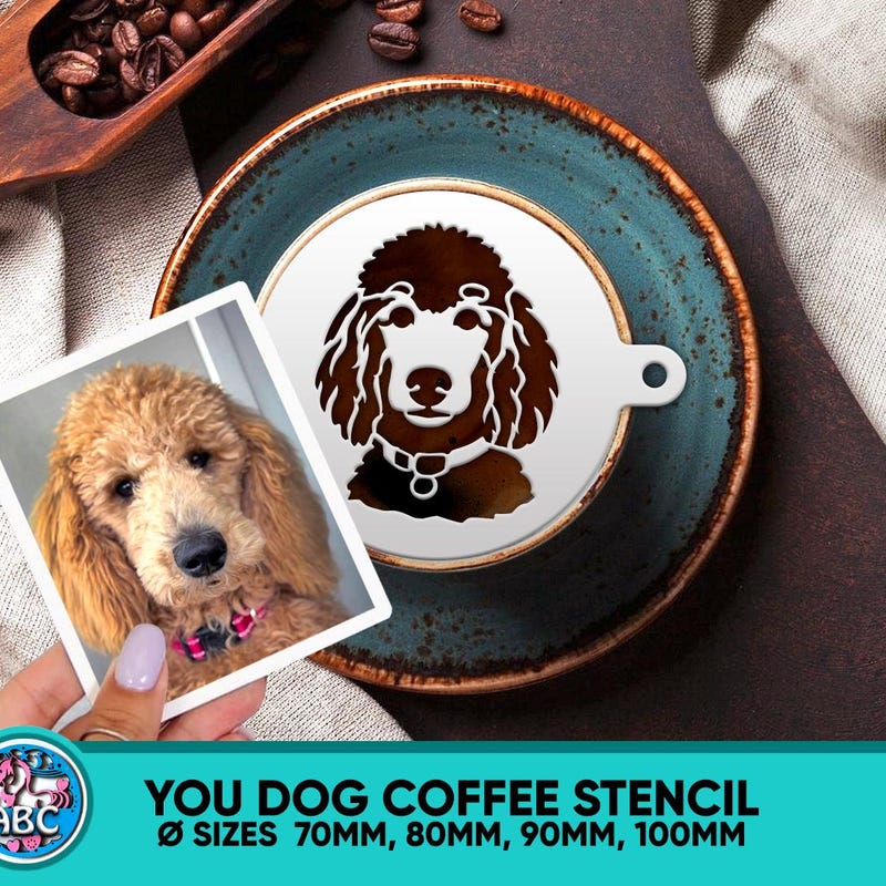 Coffee Stencil Pet - Etsy