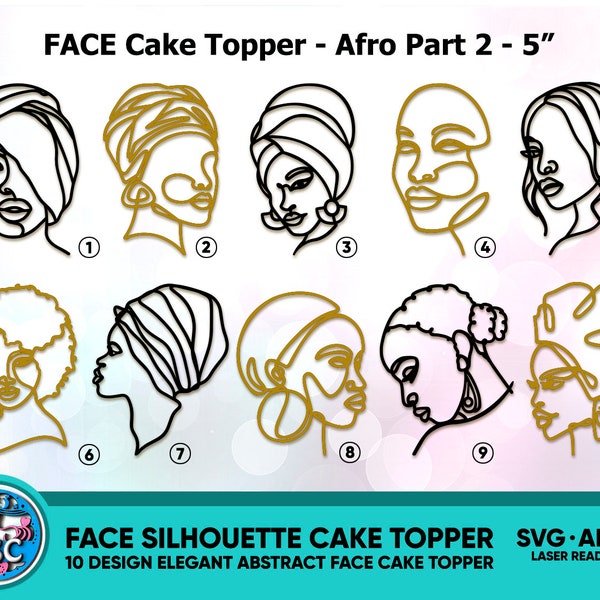 Lady Cake Topper - Etsy