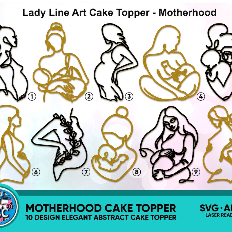 Mummy to Be Cake Charm - Etsy