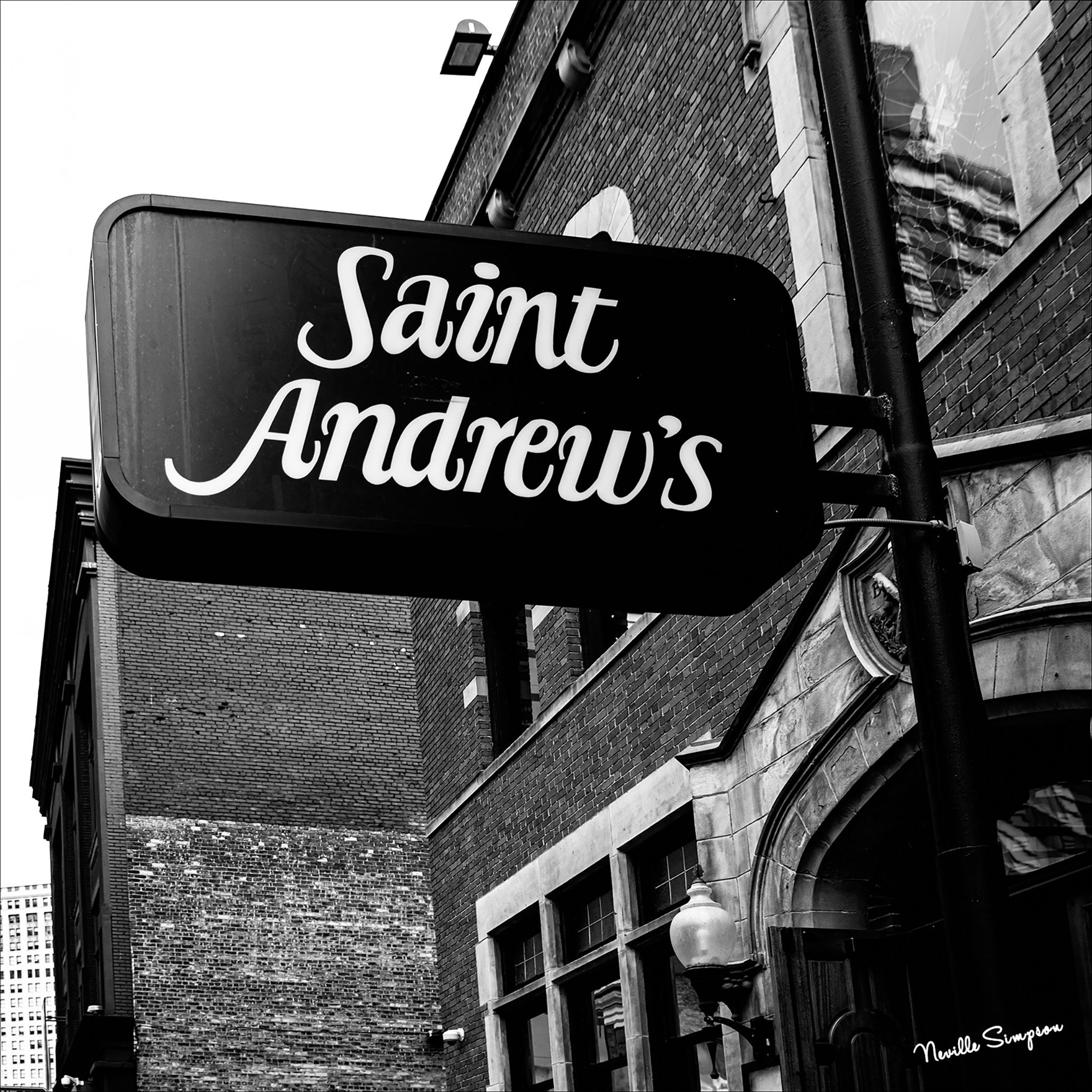 Saint Andrews Hall, Detroit Michigan, Black and White Photography ...