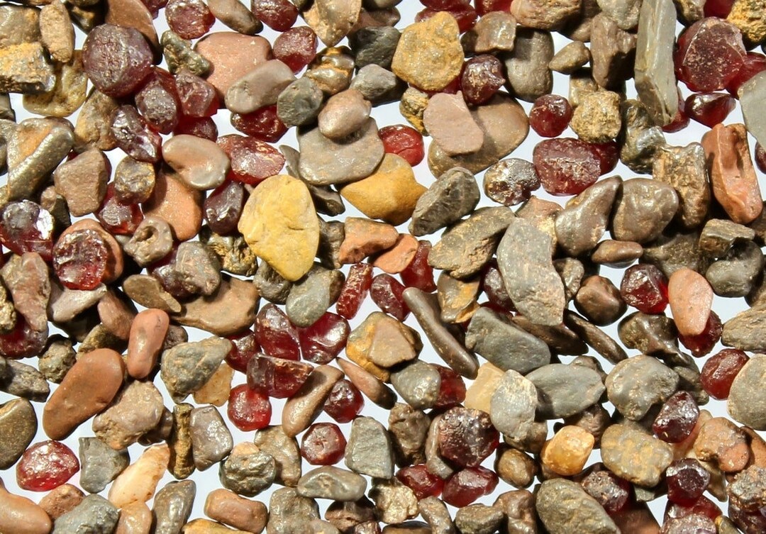 Czech Garnet - Pyrope, Natural Panning Concentrate With Pyrope Crystals ...