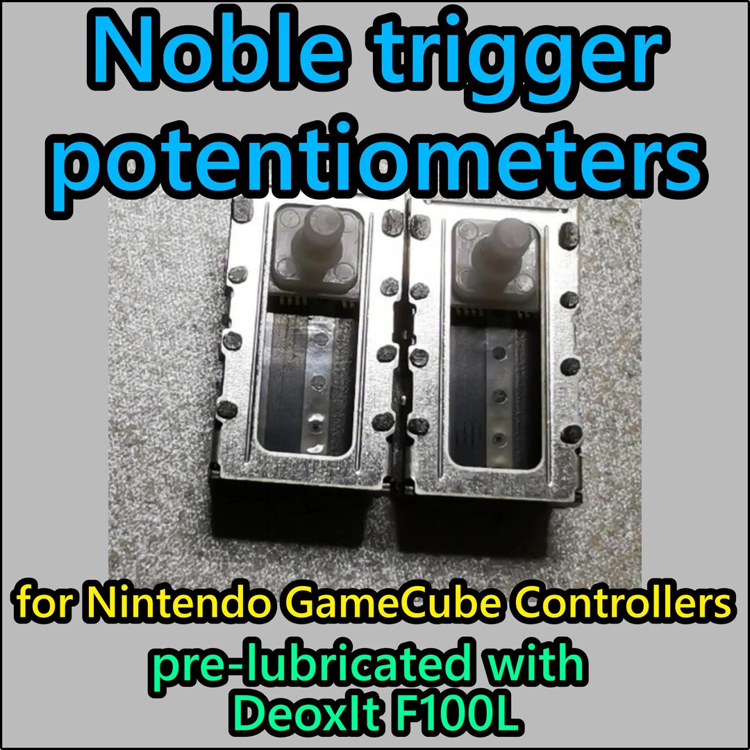 New Gamecube Controller Potentiometers: Noble Trigger, High-friction Batch *pre-lubricated* - Etsy