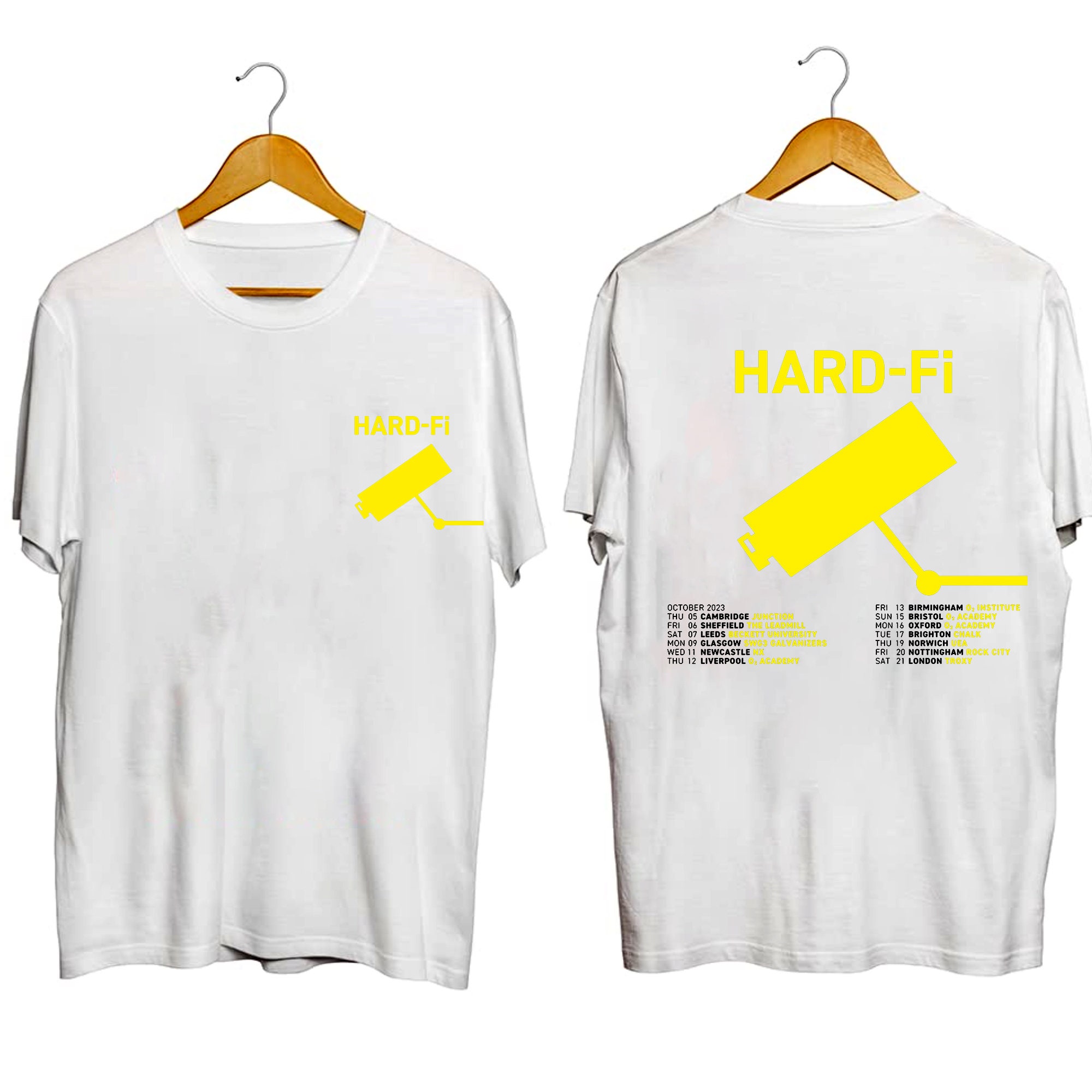 Hard-Fi 2023 UK Tour Shirt, Hard-Fi Band Shirt, Hard-Fi 2023 sold by ...