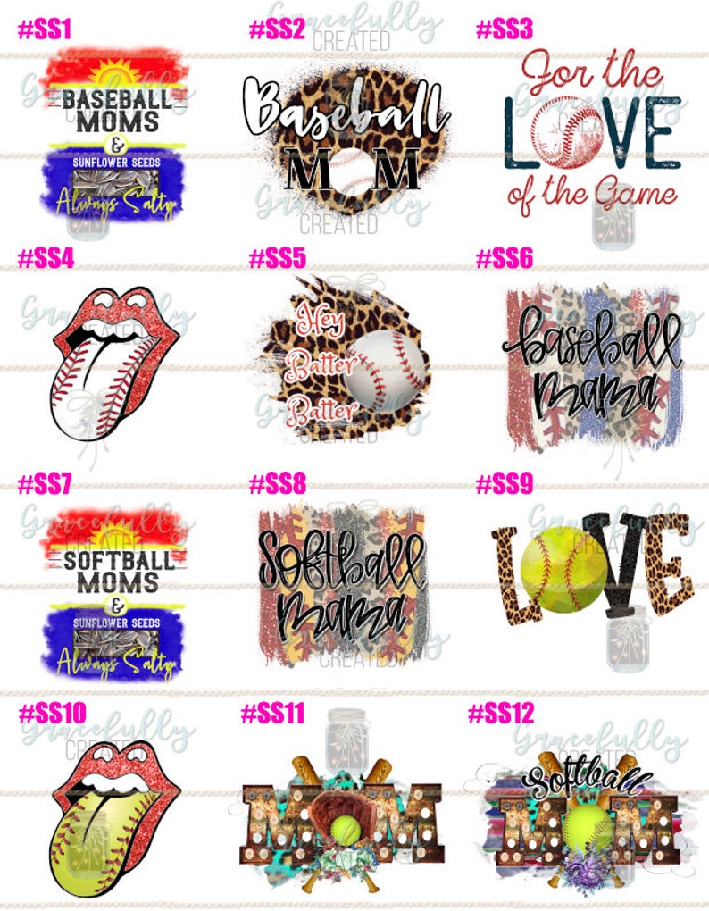 Sports Clear Cast Decals Etsy