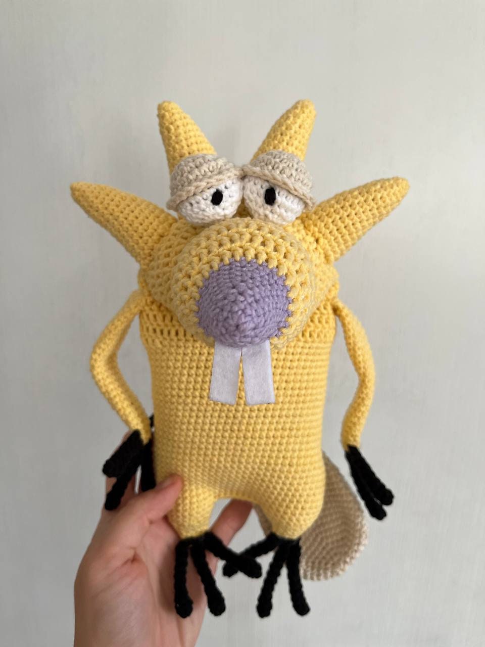 Crochet Pattern Angry Beavers Daggett and Norbert Amigurumi Pattern ...