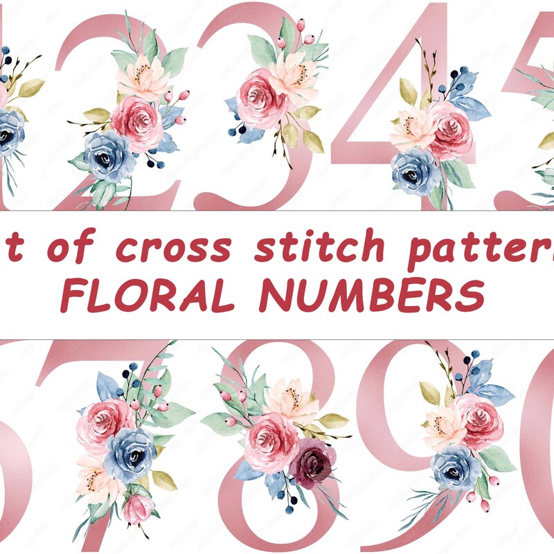 Embroidery Numbers - Etsy