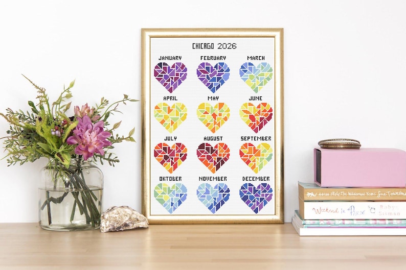 Temperature Cross Stitch Pattern - Easy Beginners Xstitch Chart PDF ...