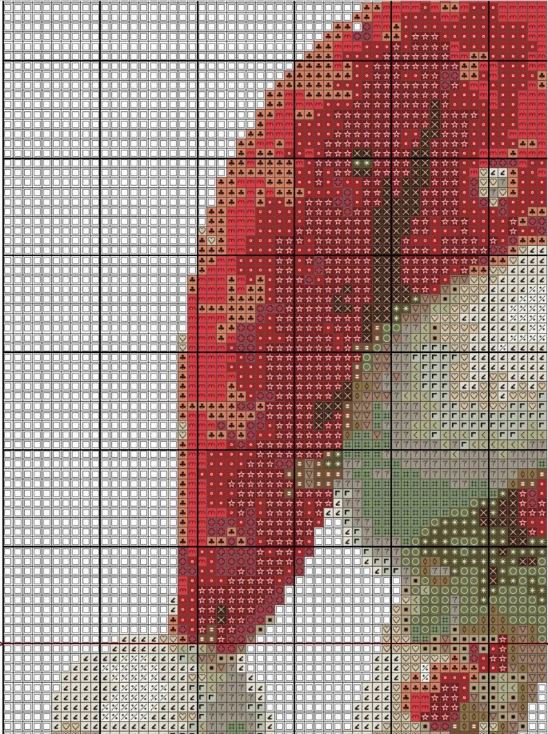 Christmas Alphabet Cross Stitch Pattern Set: Holiday Monogram (PDF ...