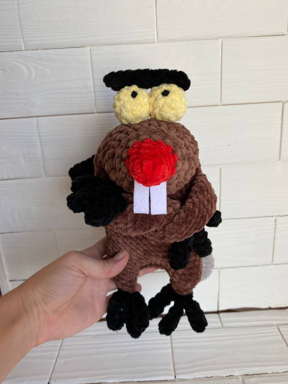 Angry Beavers Plush Toy Norbert and Dagget Beaver Toys Handmade Stuffed ...