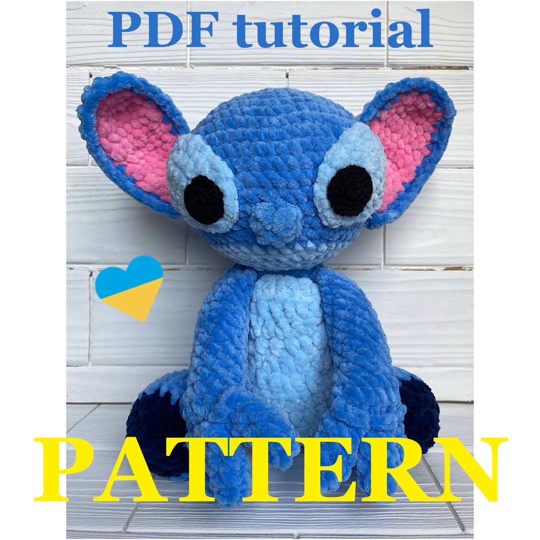 Amigurumi Pattern Stitch Monster Tutorial PDF Amigurumi Toy - Etsy