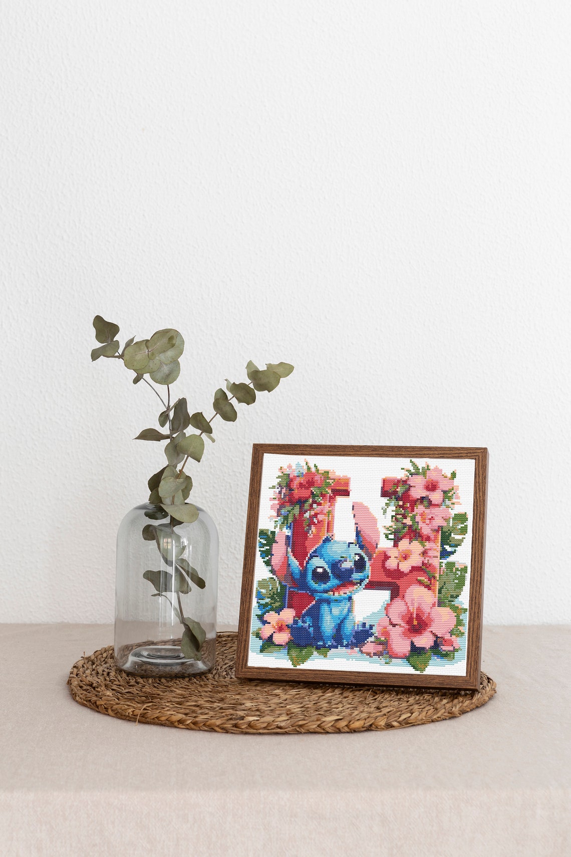 Cross Stitch Pattern Floral Alphabet Embroidery, Flower Letters ...