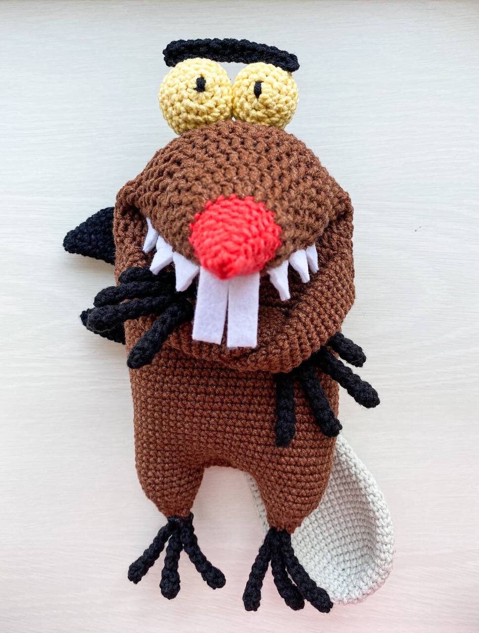 Crochet Pattern Angry Beavers Daggett and Norbert Amigurumi Pattern ...