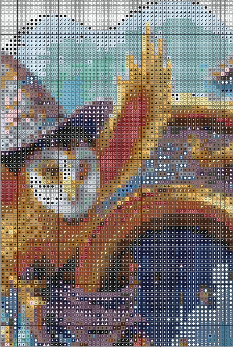 Cross Stitch Pattern Letter C Embroidery Design Letters Alphabet ...