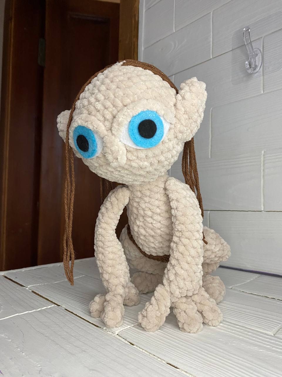 Crochet Pattern Gollum Doll Ring Obsessed Wretch Amigurumi Hobbit ...