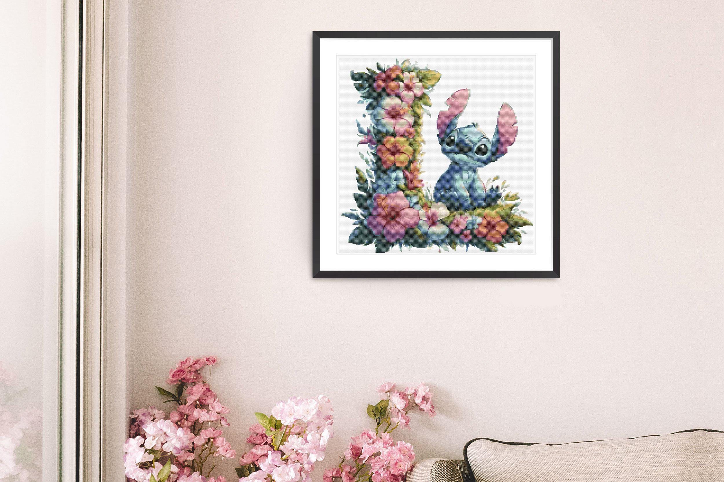 Cross Stitch Pattern Floral Alphabet Embroidery, Flower Letters ...