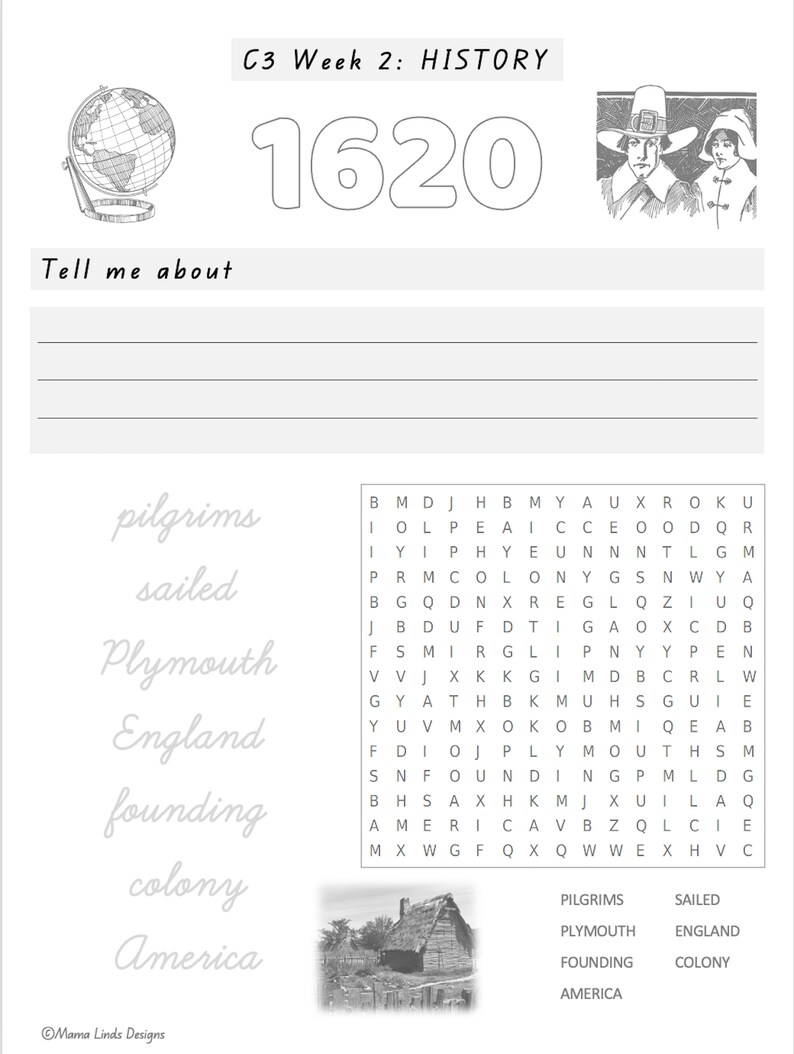 CC Cycle 3 History Workbook - Etsy